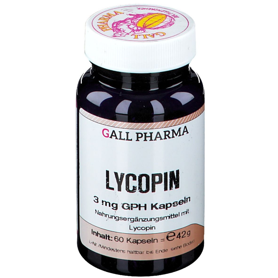 GALL PHARMA Lycopin 3 mg GPH Kapseln 60 St - shop-apotheke.com