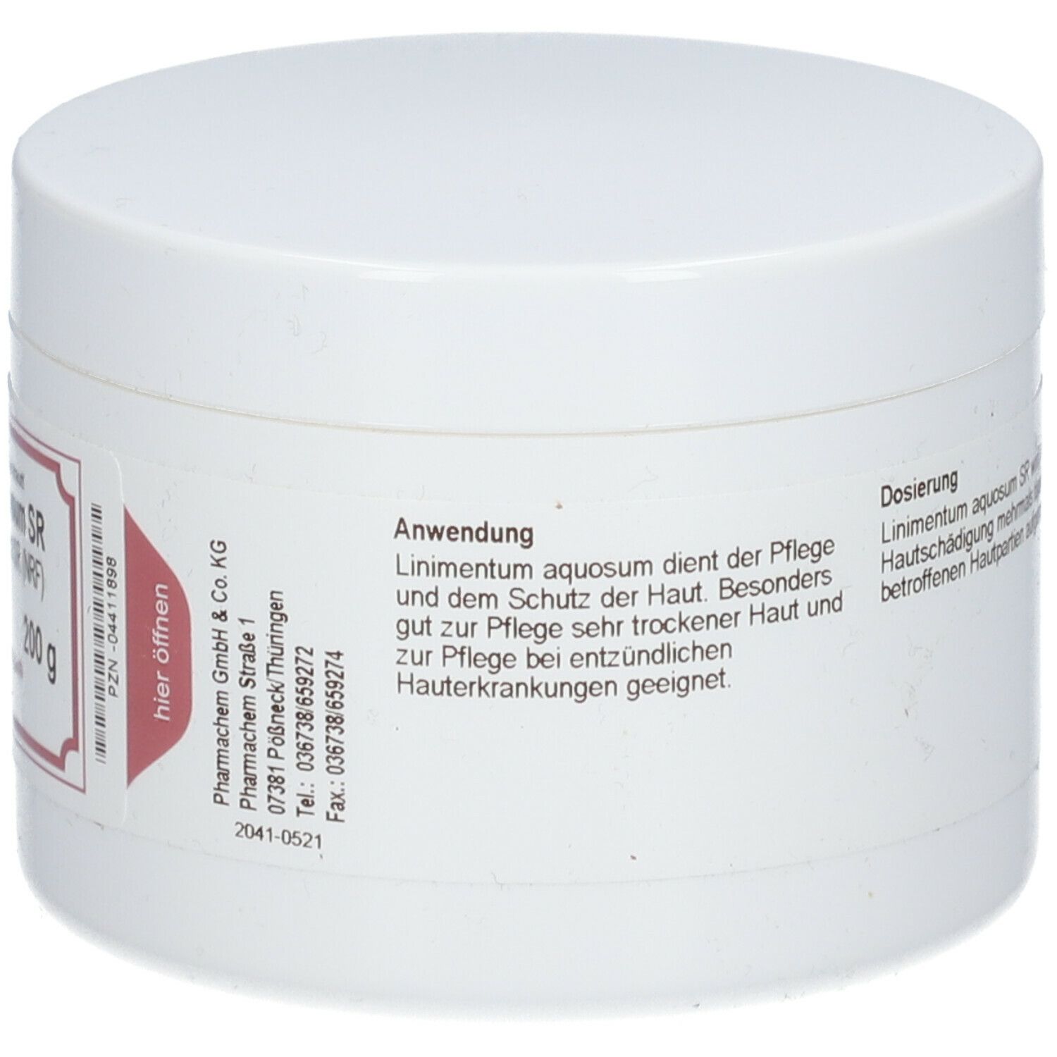 Linimentum Aquosum SR 200 g - Shop Apotheke