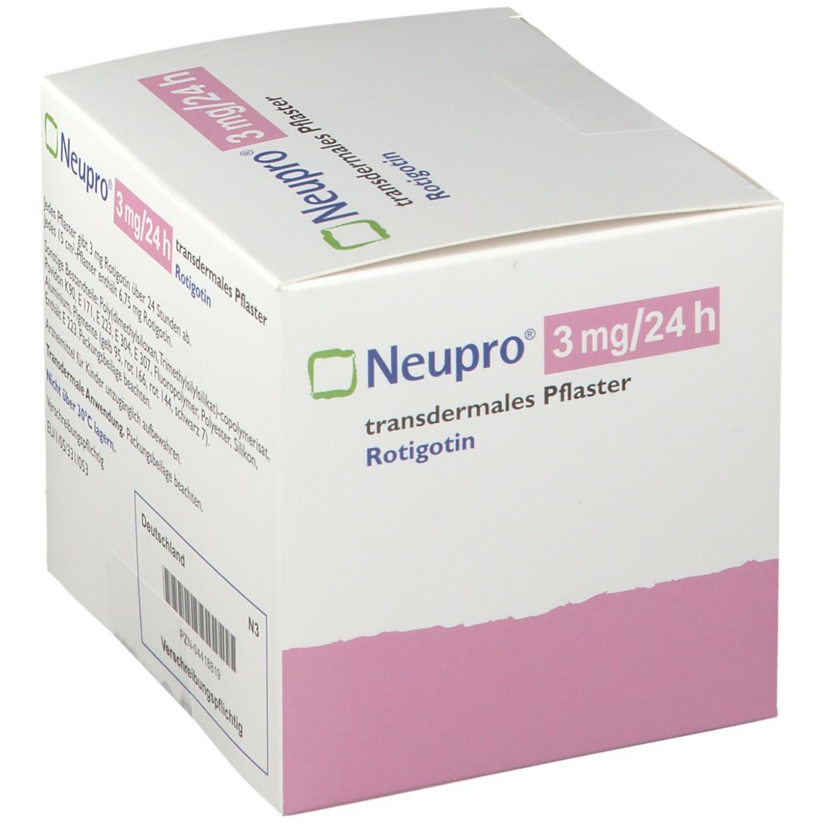 Neupro® 3Mg/24H 84 St mit dem E-Rezept kaufen - Shop Apotheke