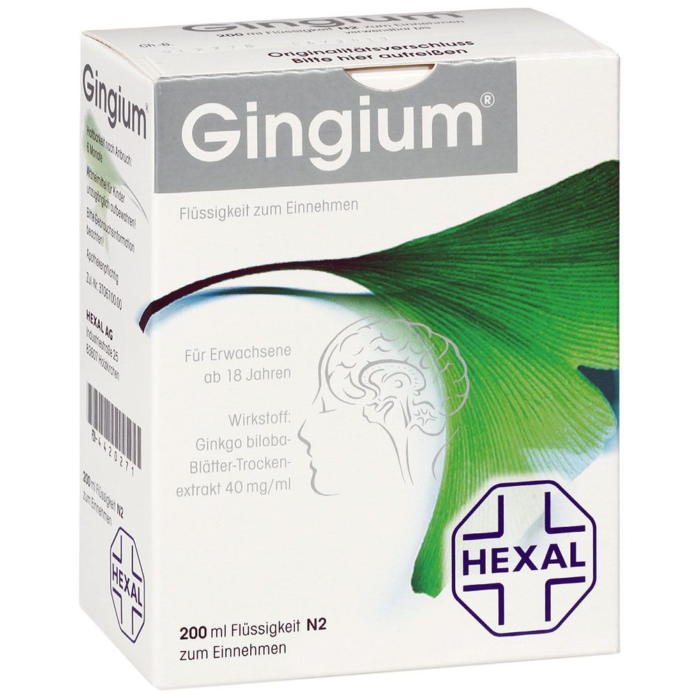 Gingium® 40 mg/ml 2x100 ml - Shop Apotheke
