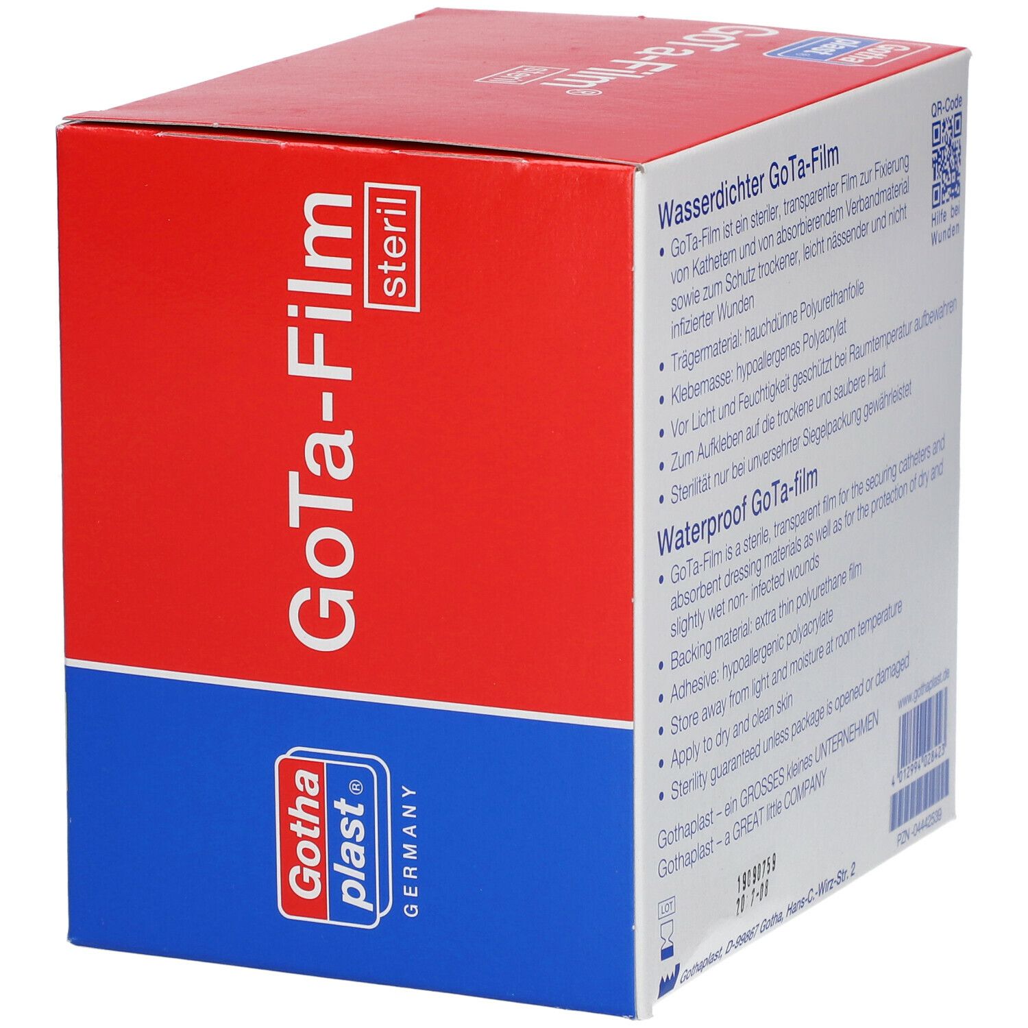 GoTa-Film® steril 10 cm x 6 cm 50 St - Shop Apotheke