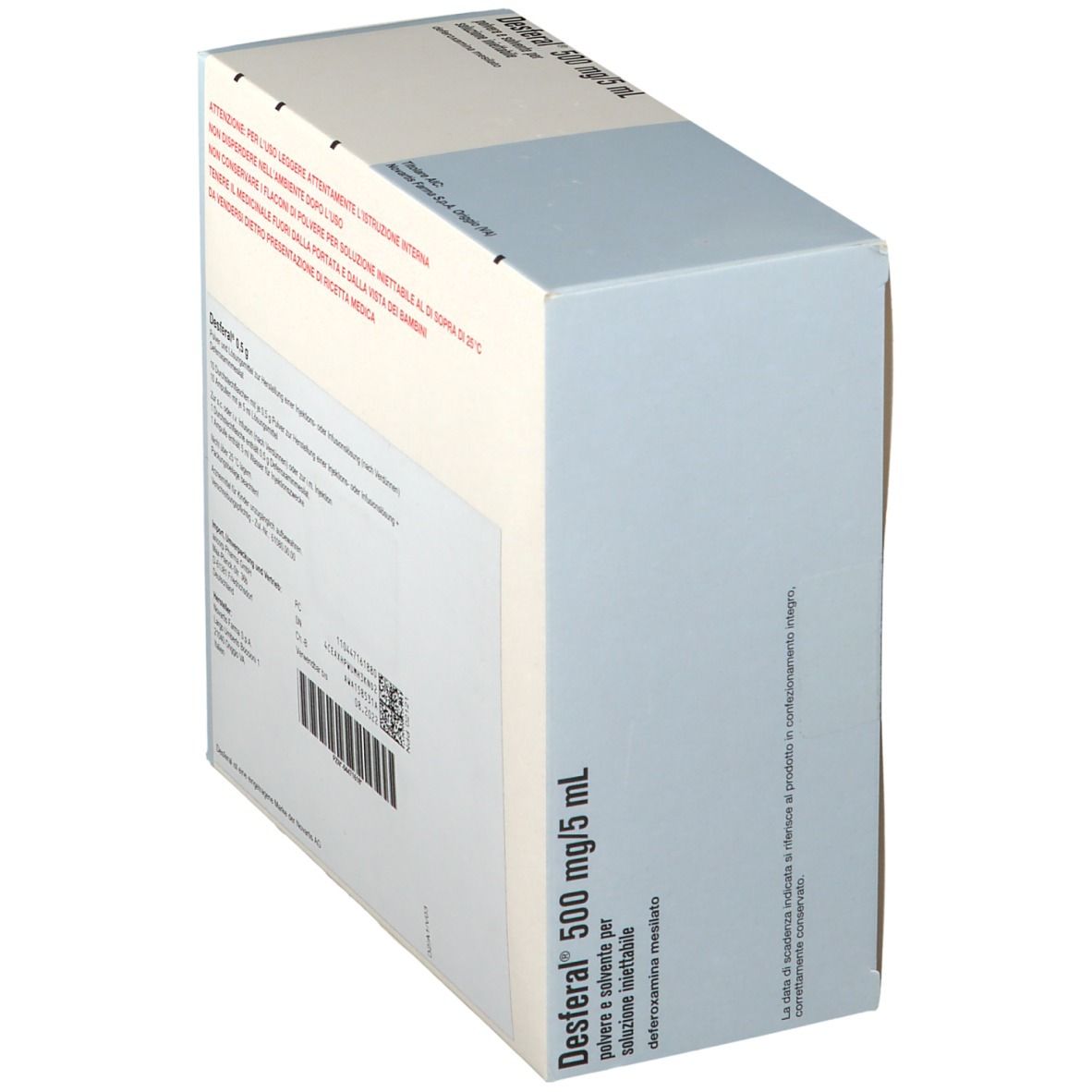 Desferal 0,5 G 10 St mit dem E-Rezept kaufen - Shop Apotheke