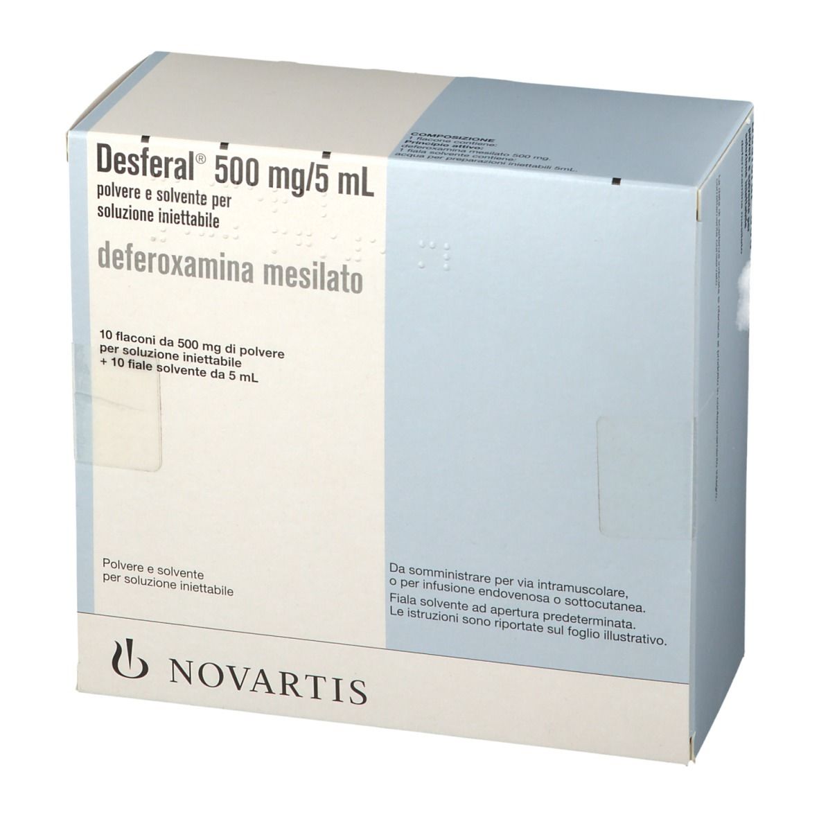 Desferal 0,5 G 10 St mit dem E-Rezept kaufen - Shop Apotheke