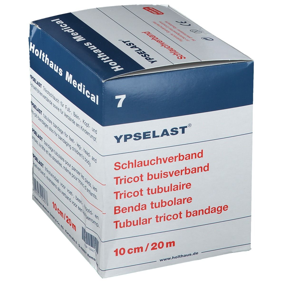 YPSELAST® Schlauchverband Gr.7 20 m weiß 1 St - shop-apotheke.at