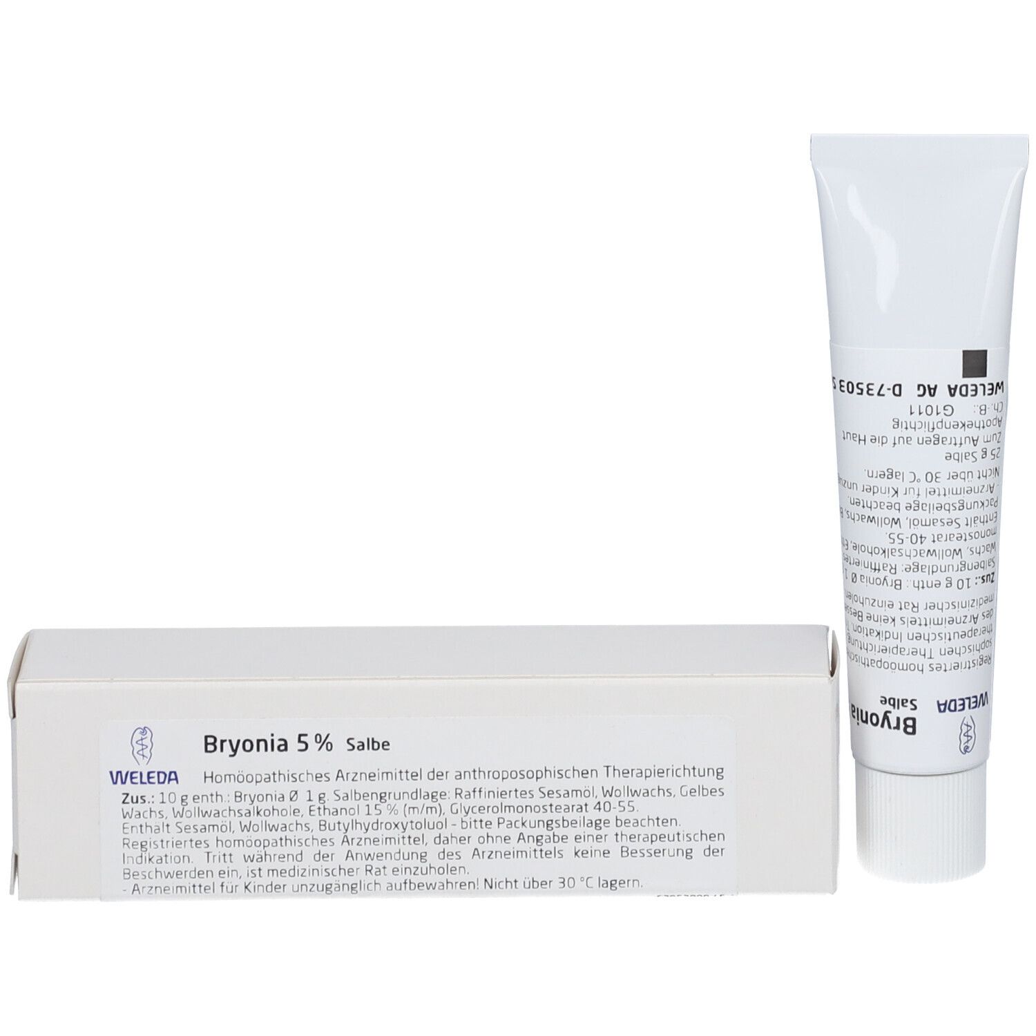 Bryonia 5% Unguentum 25 g - Shop Apotheke