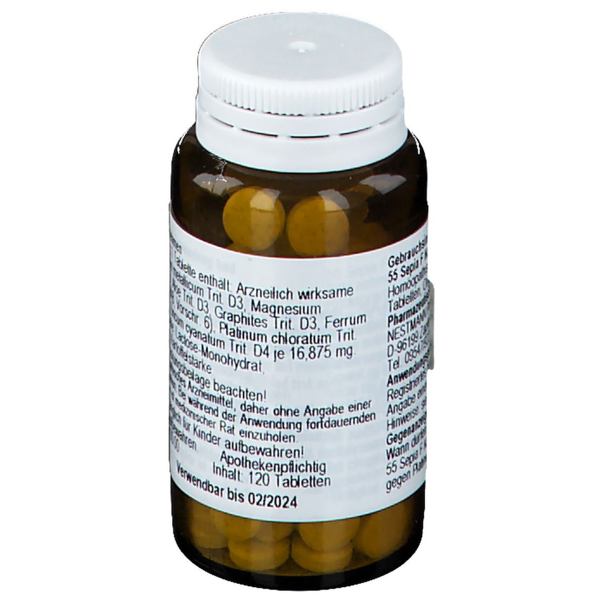 Sepia F 55 Komplex Tabletten 120 St - Shop Apotheke