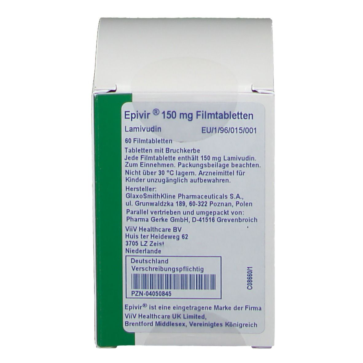 EPIVIR 150 mg Filmtabletten 60 St mit dem E-Rezept kaufen - Shop Apotheke