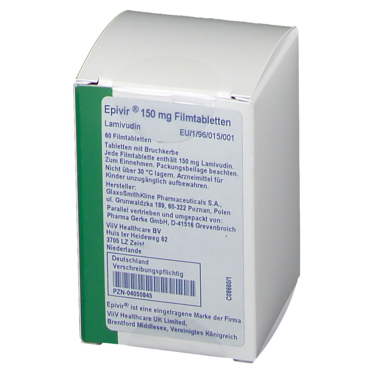 EPIVIR 150 mg Filmtabletten 60 St mit dem E-Rezept kaufen - Shop Apotheke