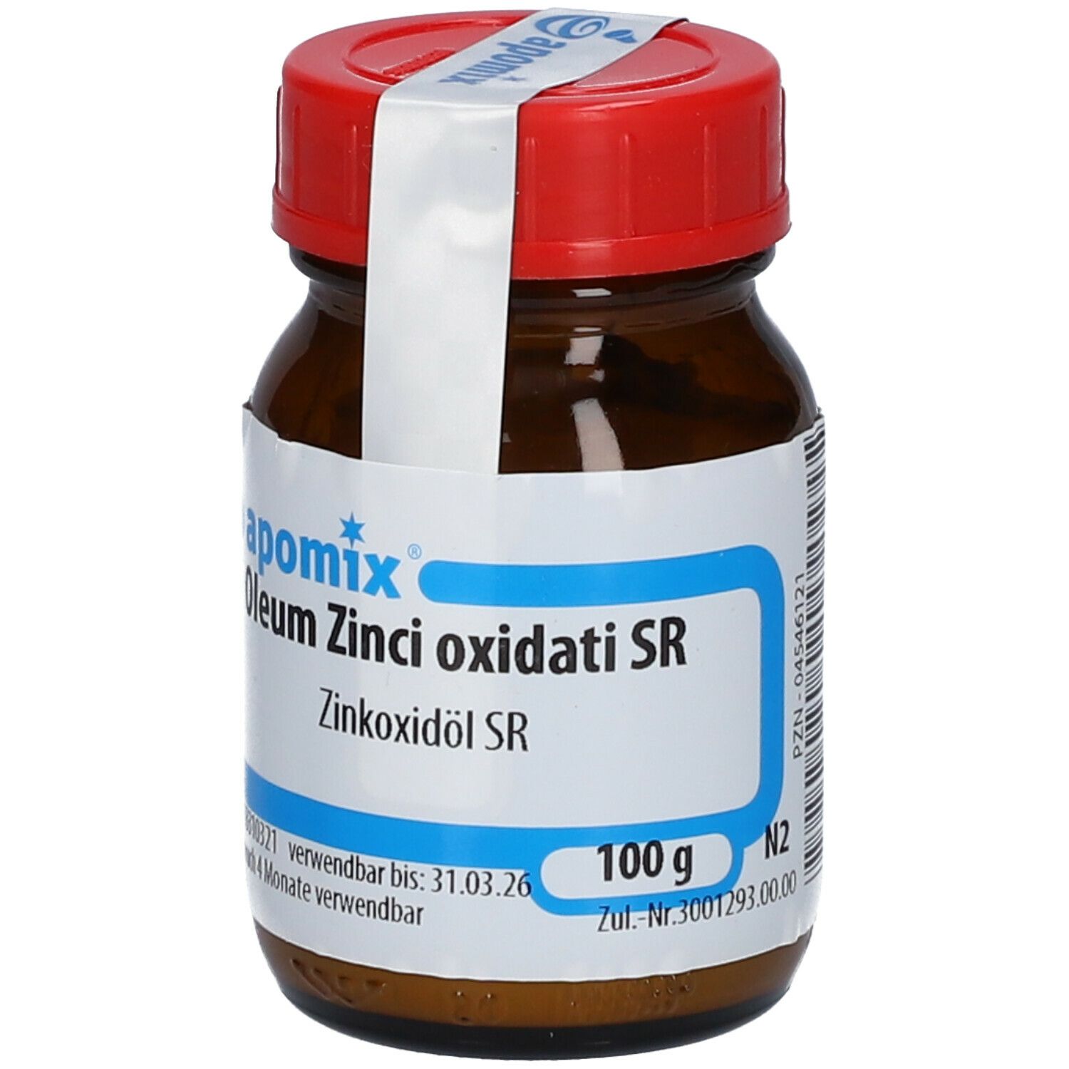apomix® Oleum Zinci oxidati SR 100 g - Shop Apotheke
