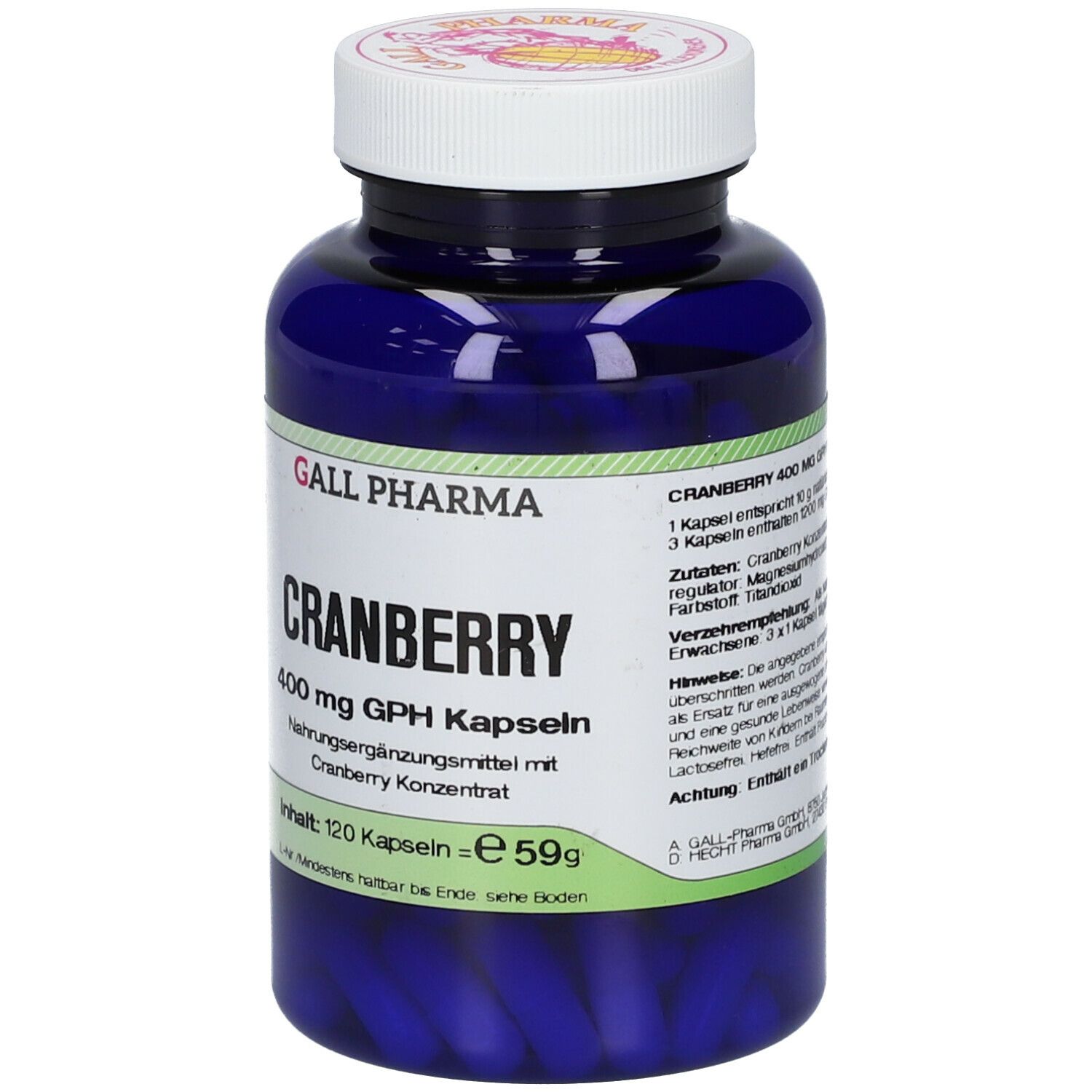 GALL PHARMA Cranberry 400 mg 120 St - shop-apotheke.at