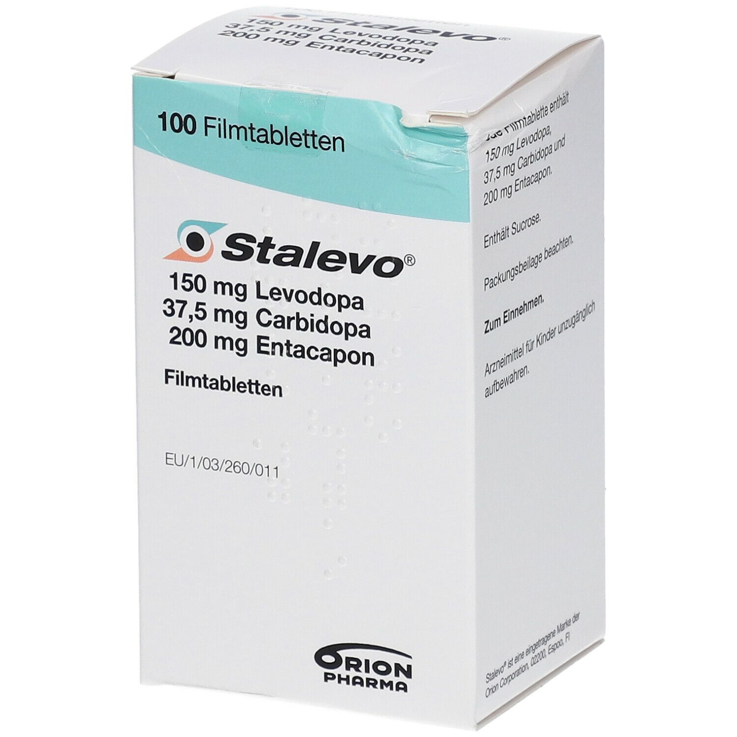 Stalevo 150 mg/37,5 mg/200 mg 100 St mit dem E-Rezept kaufen - Shop ...