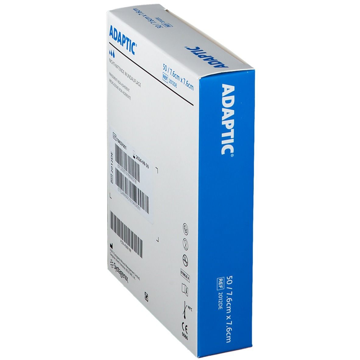 ADAPTIC® Nichthaftender Wundverband 7,6 x 7,6 cm 50 St - Shop Apotheke