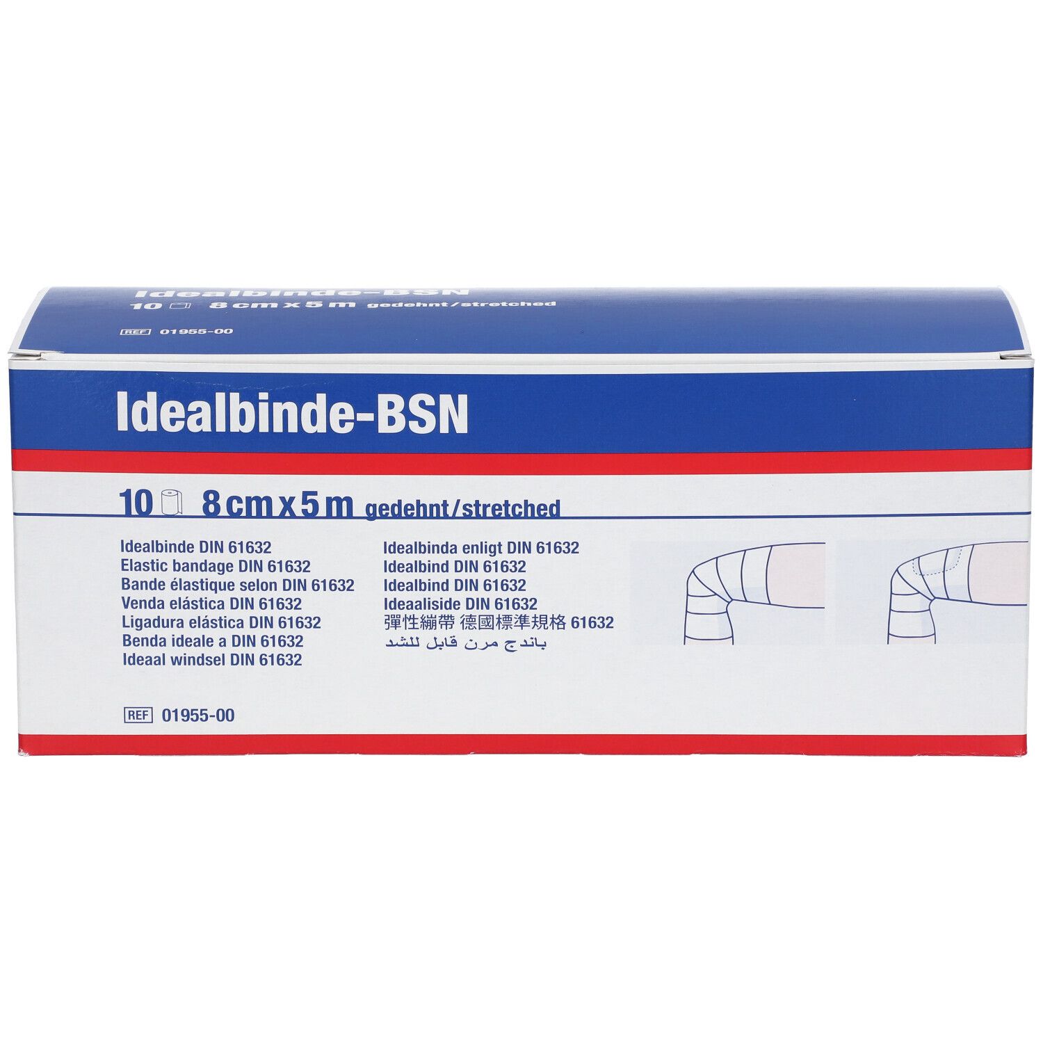 Idealbinde-BSN 8 cm x 5 m 10 St - Shop Apotheke