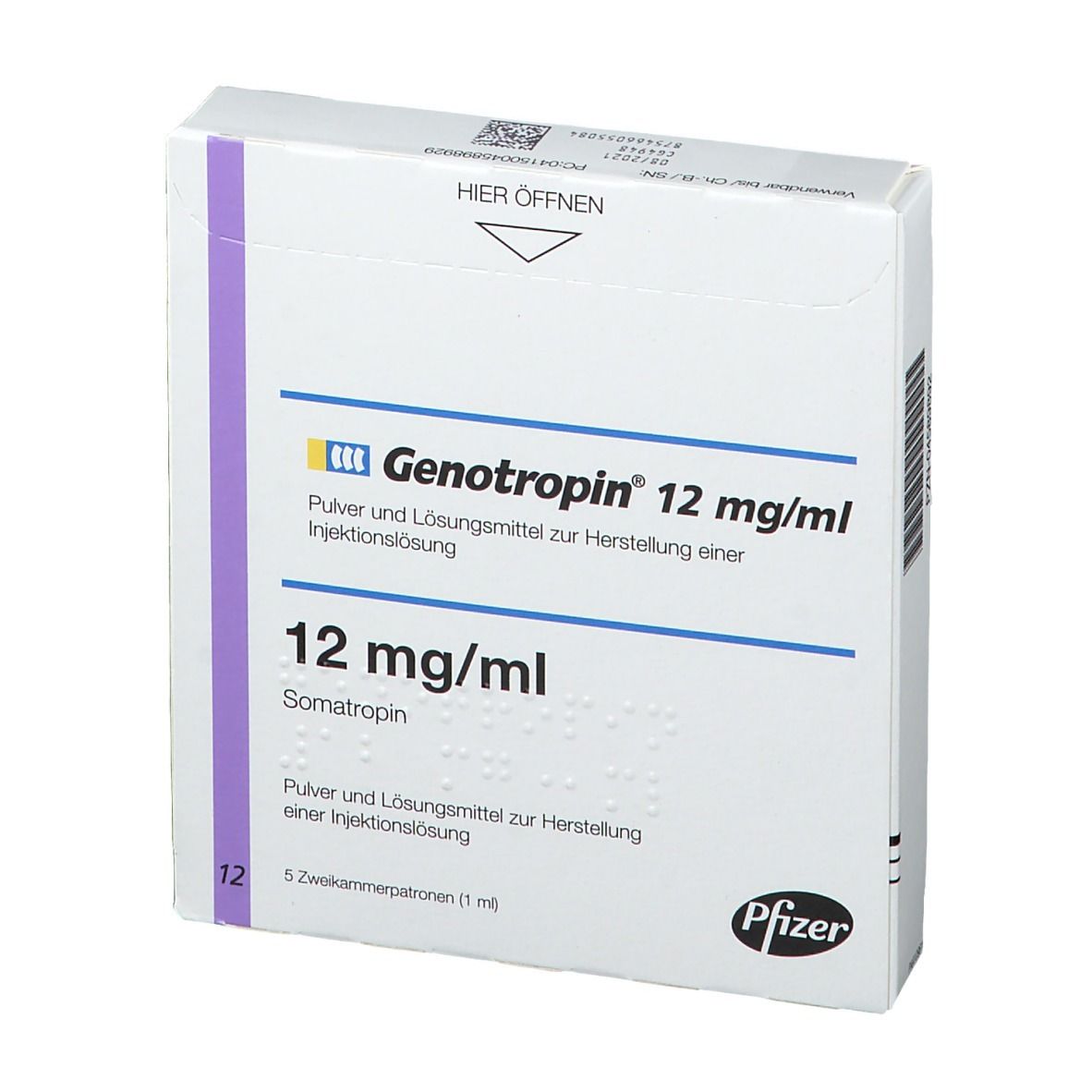 Genotropin® 12 mg/ml 5 St - shop-apotheke.com
