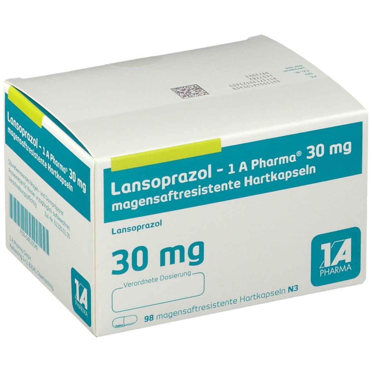 Lansoprazol 1A Pharma® 30Mg 98 St mit dem E-Rezept kaufen - Shop Apotheke