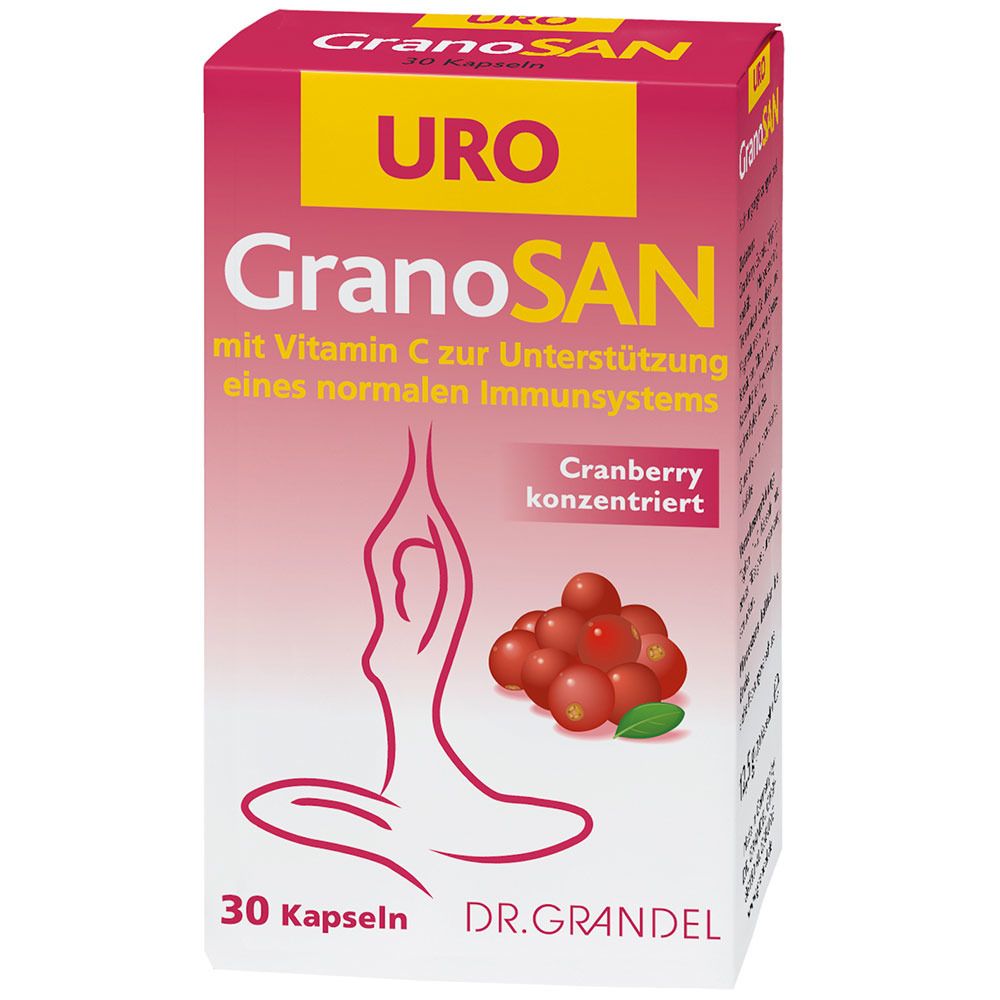 URO GranoSAN Kapseln 30 St - Shop Apotheke