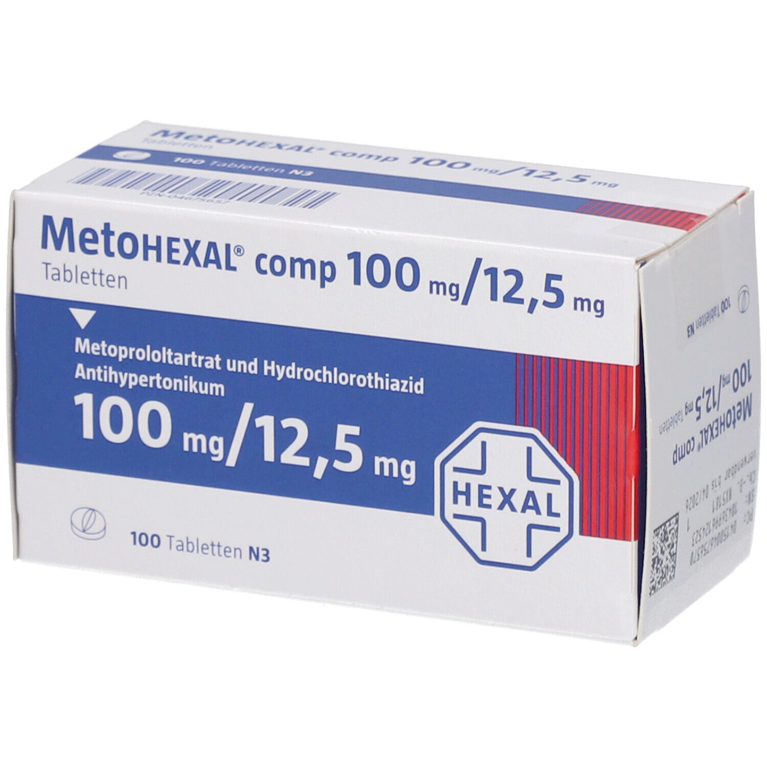 MetoHEXAL® comp 100 mg/125 mg 100 St mit dem E-Rezept kaufen - Shop ...