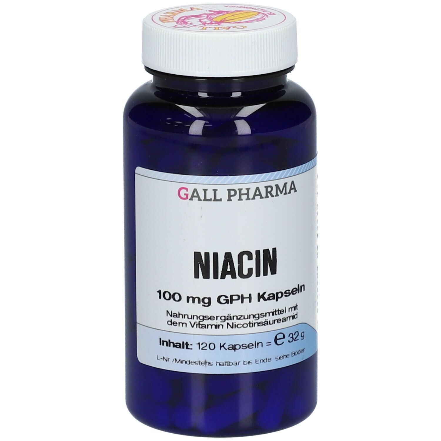 Niacin 100 mg GPH Kapseln 120 St - Shop Apotheke