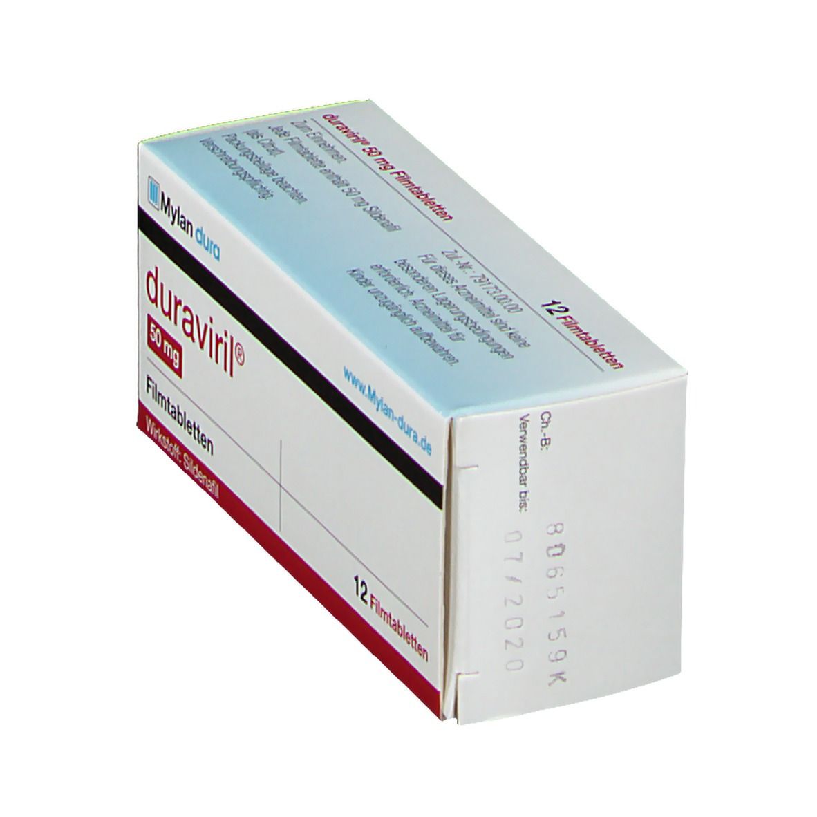 duraviril® 50 mg 12 St mit dem E-Rezept kaufen - Shop Apotheke