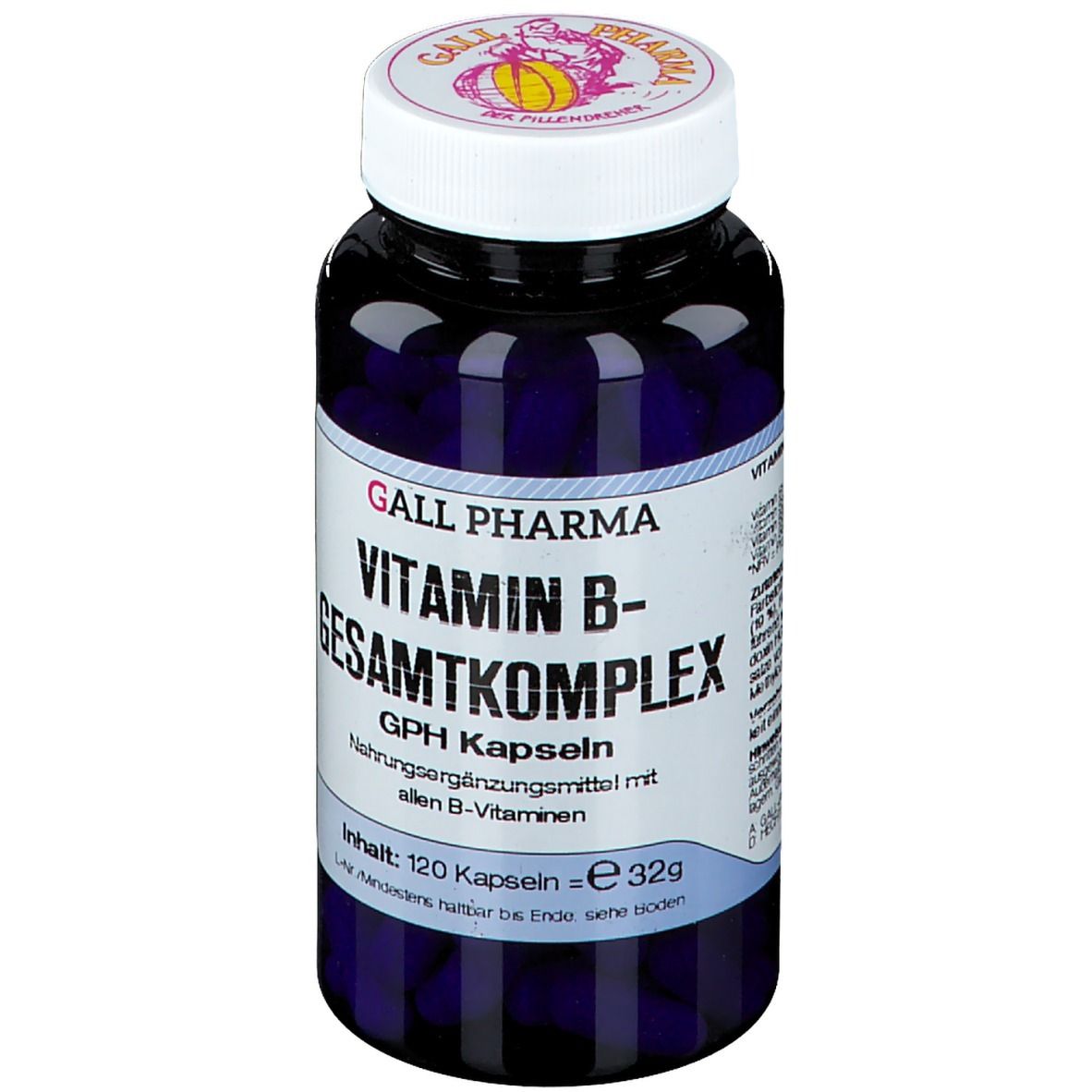 GALL PHARMA Vitamin B-Gesamtkomplex GPH Kapseln 120 St - shop-apotheke.at