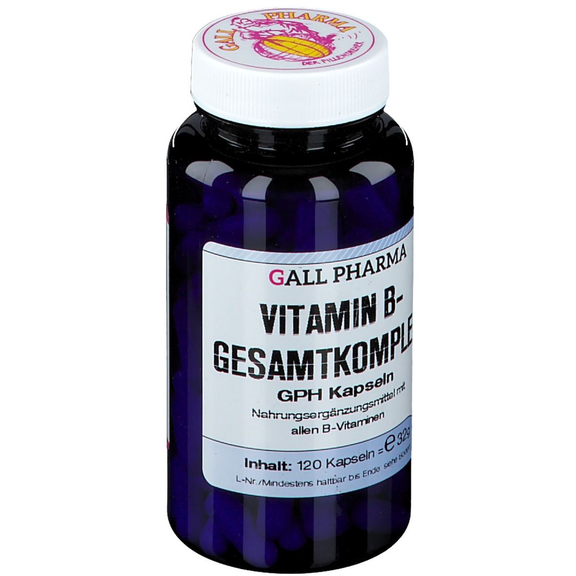 GALL PHARMA Vitamin B-Gesamtkomplex GPH Kapseln 120 St - shop-apotheke.at