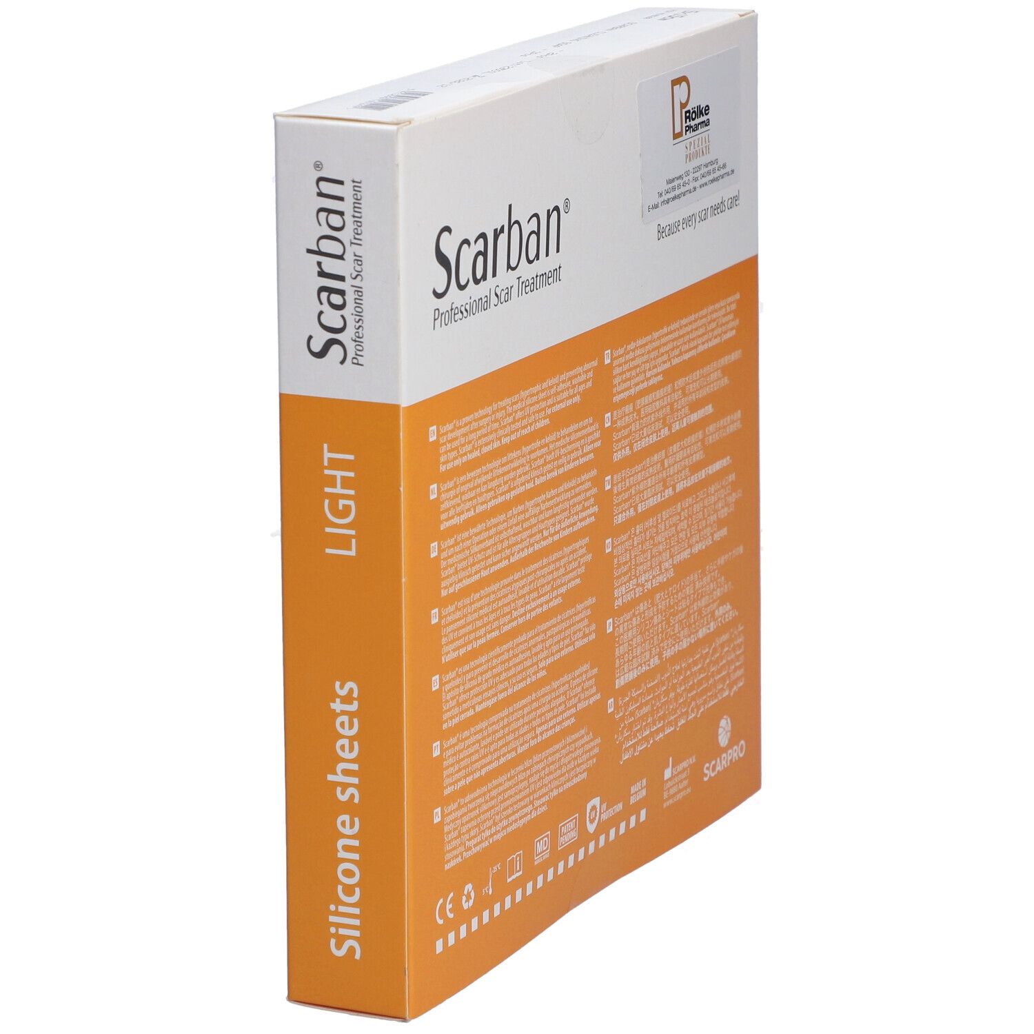 Scarban® Light Silikonverband 5 x 15 cm 2 St - shop-apotheke.at