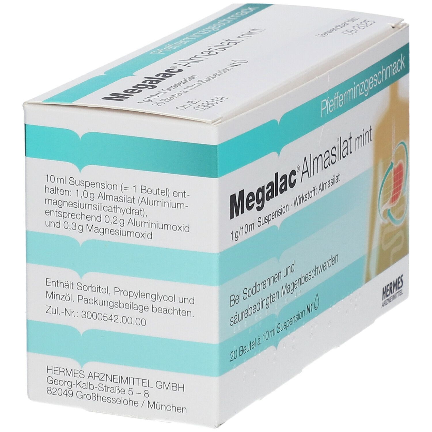 Megalac® Almasilat mint 20x10 ml - Shop Apotheke