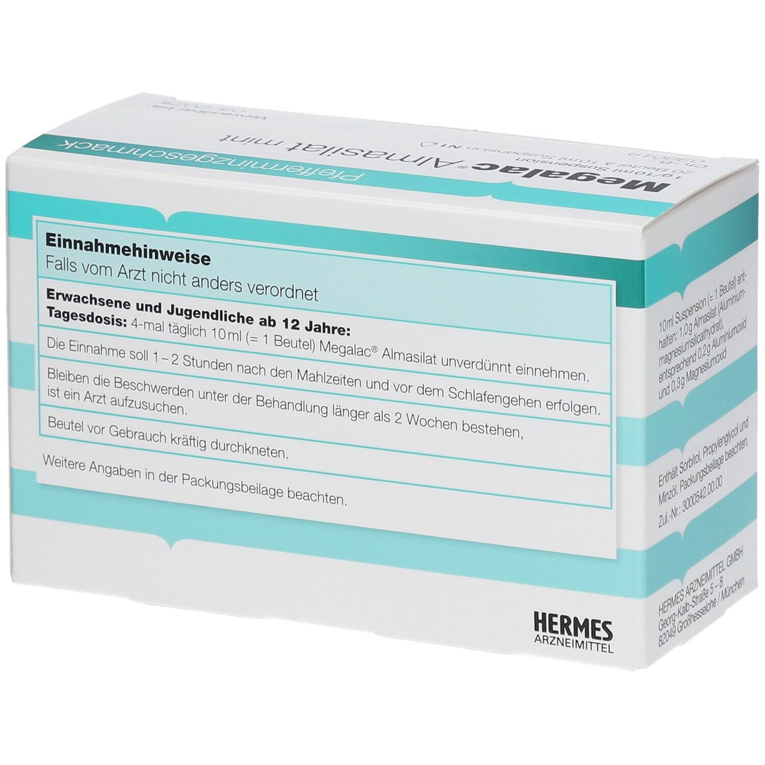 Megalac® Almasilat mint 20x10 ml - Shop Apotheke