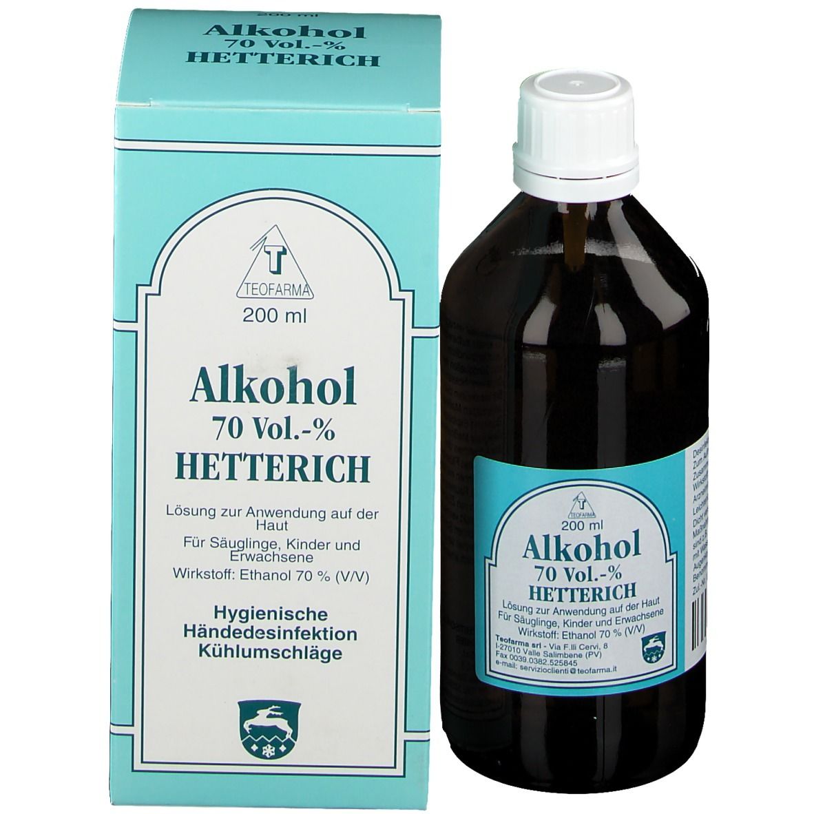 Alkohol 70 Vol Hetterich Fl ssigkeit 200 Ml Shop apotheke Alkohol 70 Vol Hetterich Fl ssigkeit 200 Ml Shop apotheke