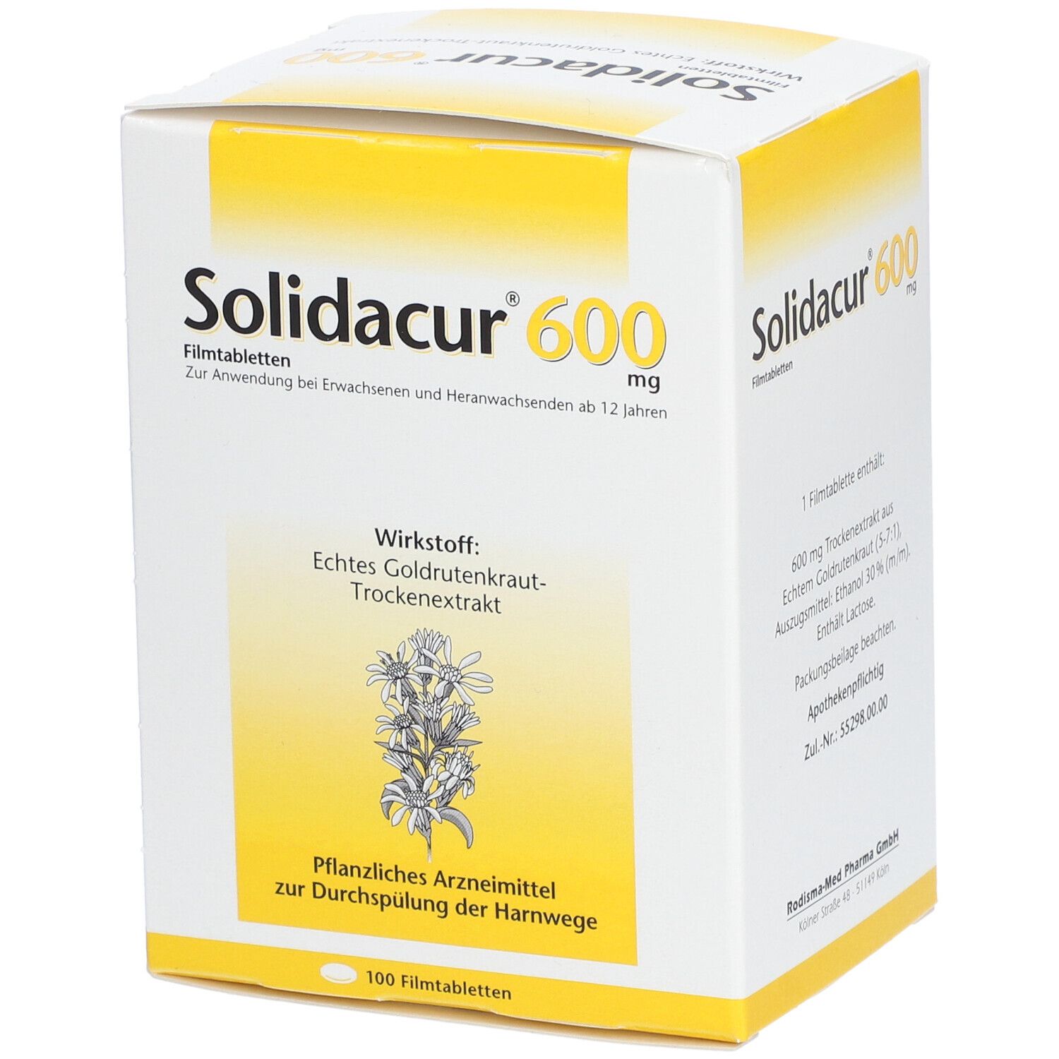 Solidacur® 600 mg 100 St - Shop Apotheke