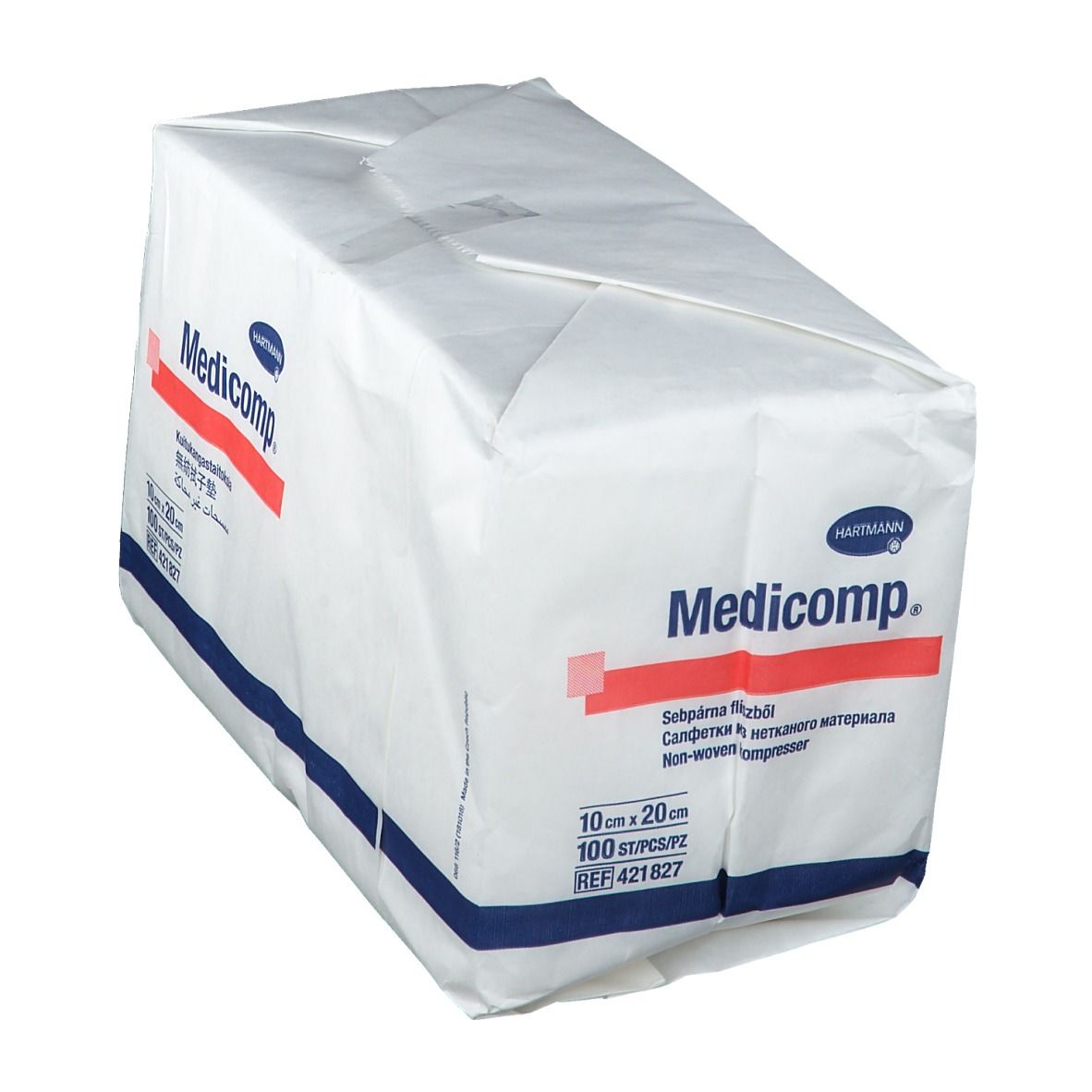 Medicomp® Kompressen unsteril 4-fach 10 x 20 cm 100 St - shop-apotheke.at