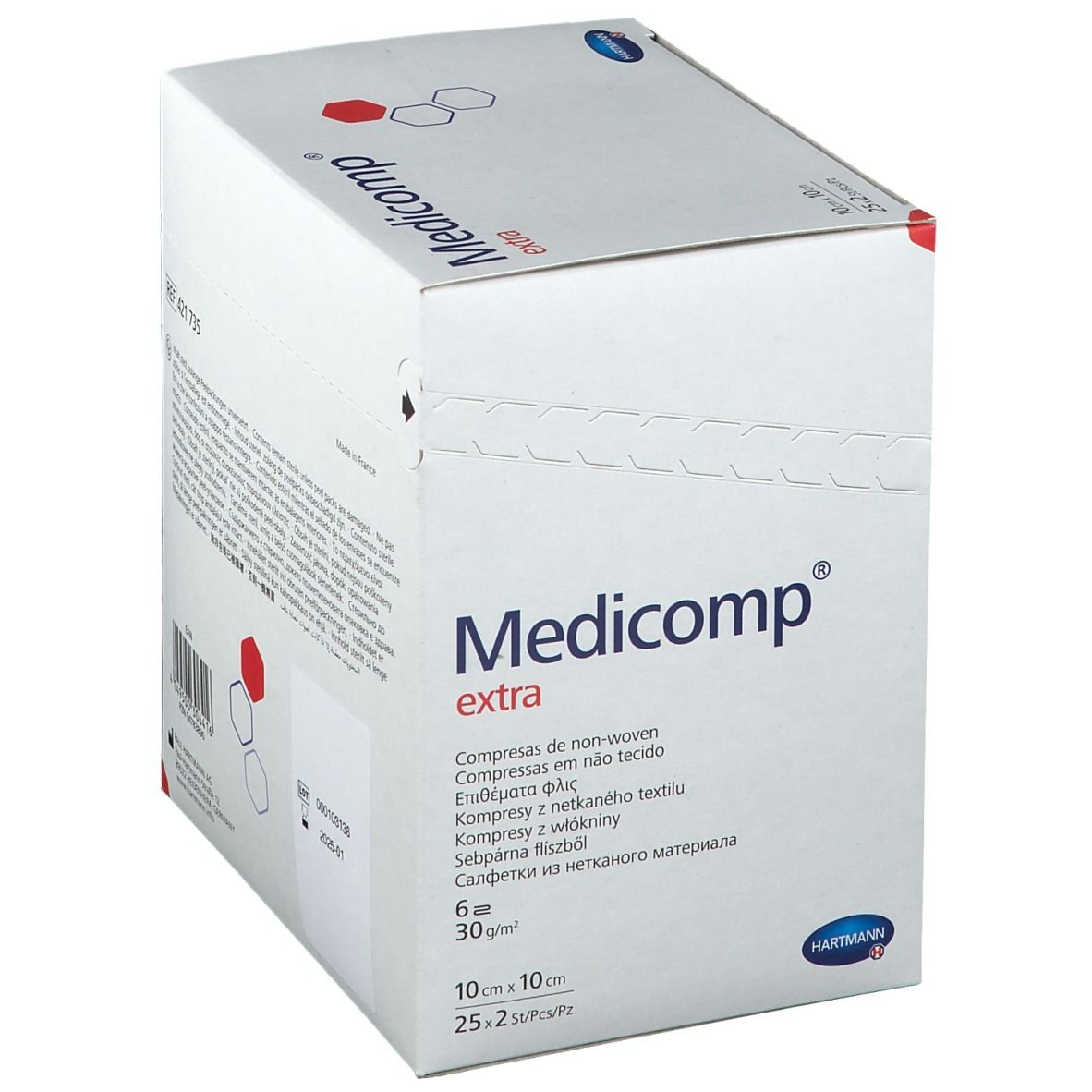 Medicomp® extra Kompressen steril 6-fach 10 x 10 cm 25x2 St - shop ...