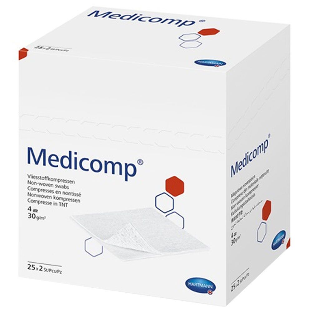 Medicomp® extra 6fach 10 x 20 cm steril 25x2 St - Shop Apotheke
