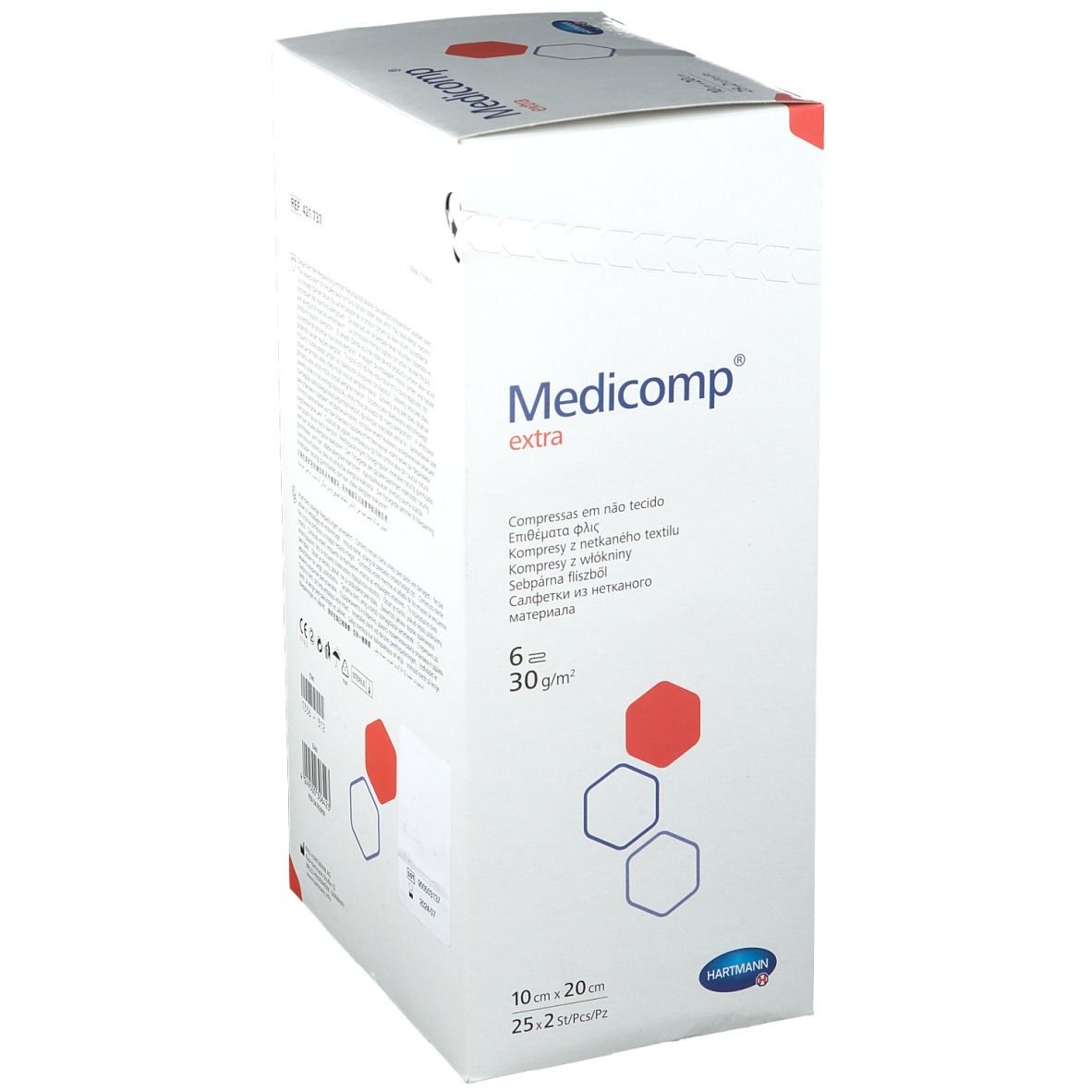 Medicomp® extra 6fach 10 x 20 cm steril 25x2 St - shop-apotheke.at
