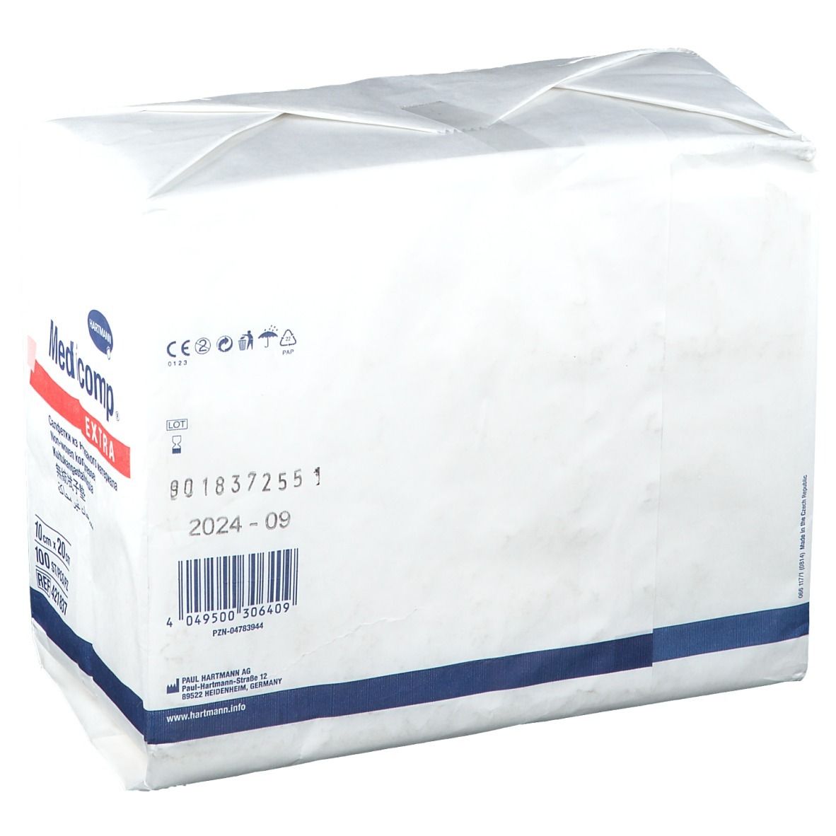 Medicomp® extra Kompressen unsteril 6-fach 10 x 20 cm 100 St - shop ...