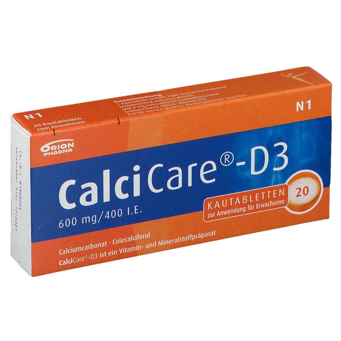 CalciCare®-D3 20 St - Shop Apotheke