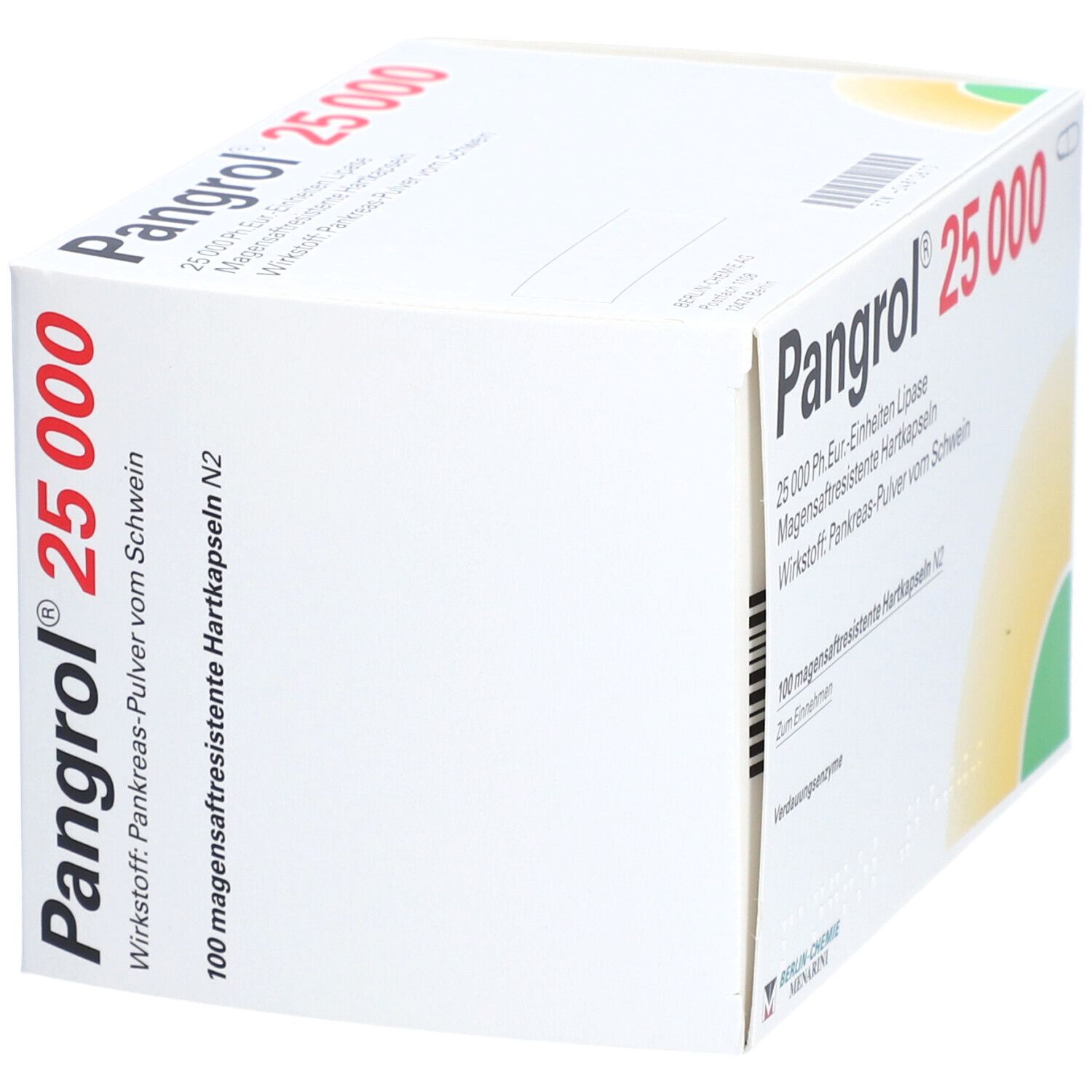 Pangrol® 25000 Kapseln 100 St - Shop Apotheke