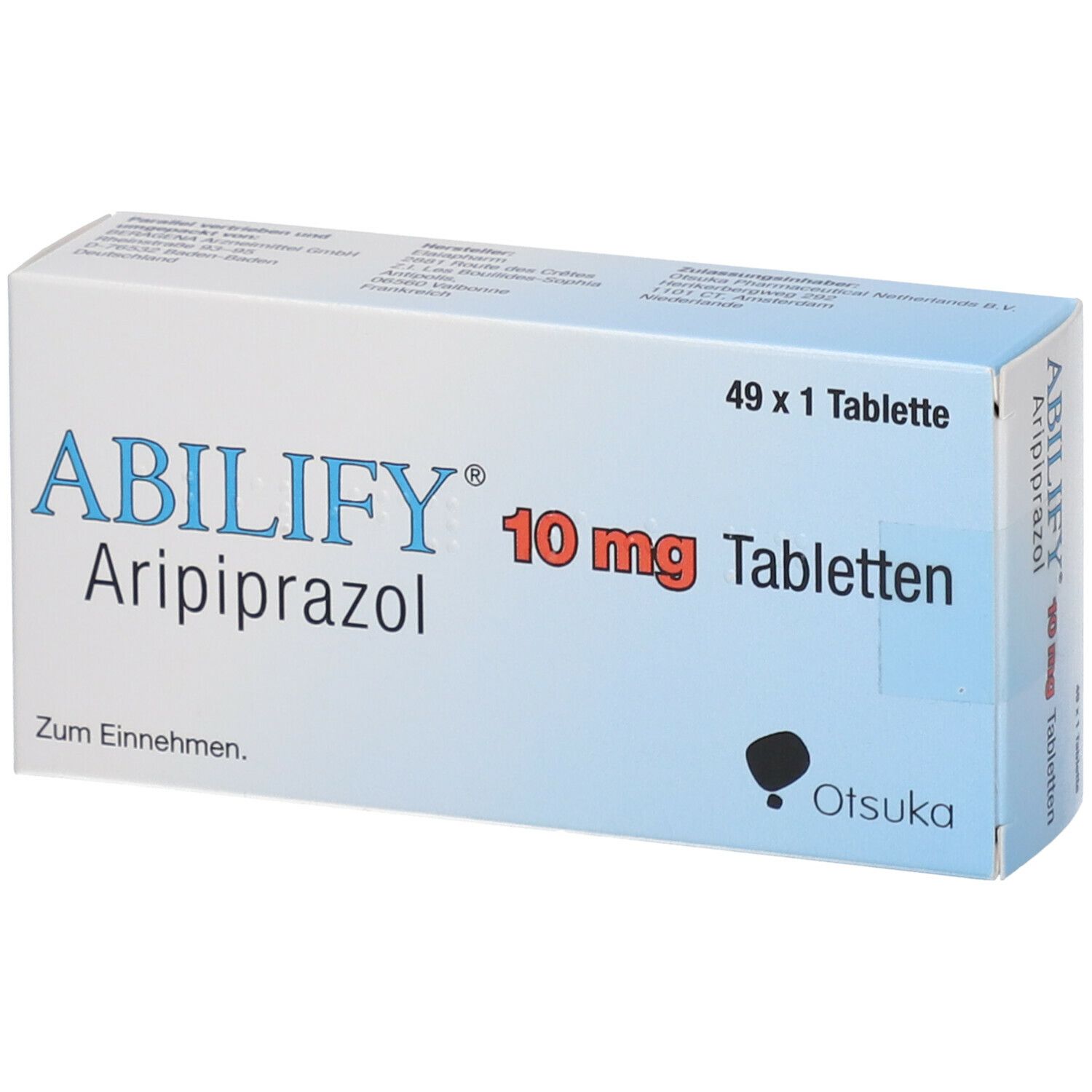Abilify 10 mg 49 St mit dem E-Rezept kaufen - Shop Apotheke