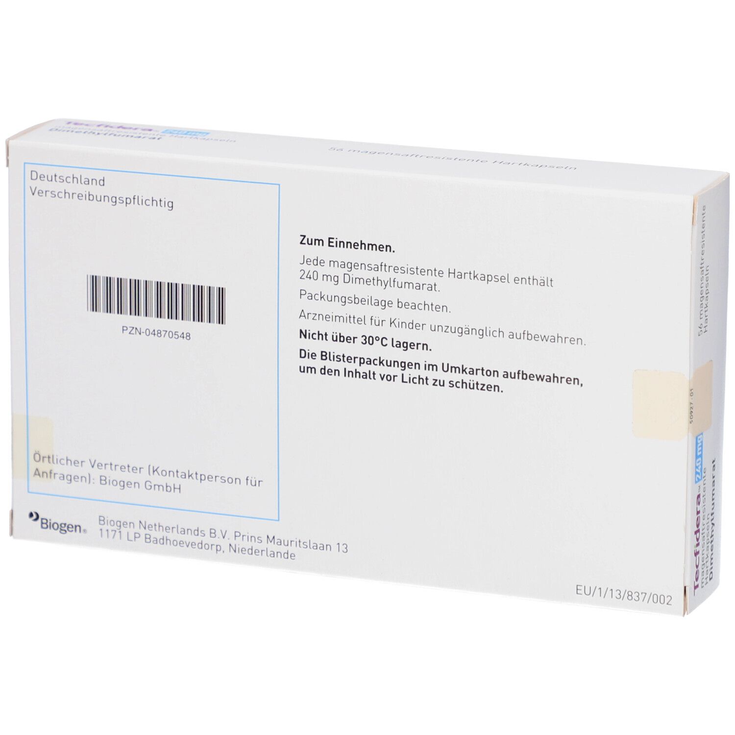 Tecfidera® 240 mg 56 St - shop-apotheke.com