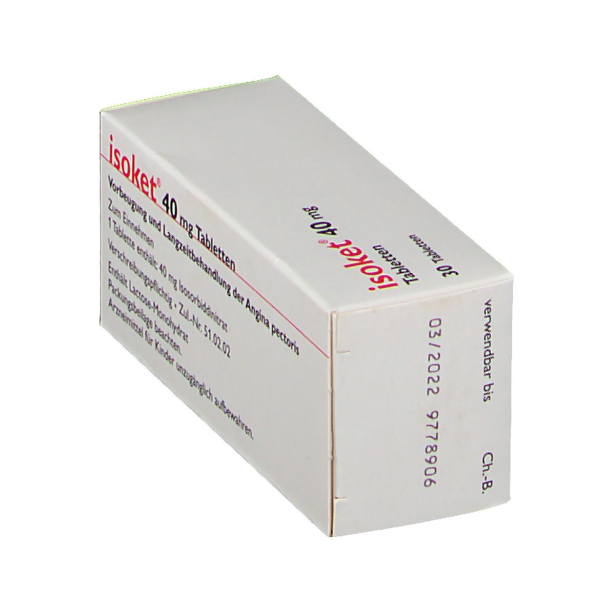 isoket® 40 mg 30 St - shop-apotheke.com
