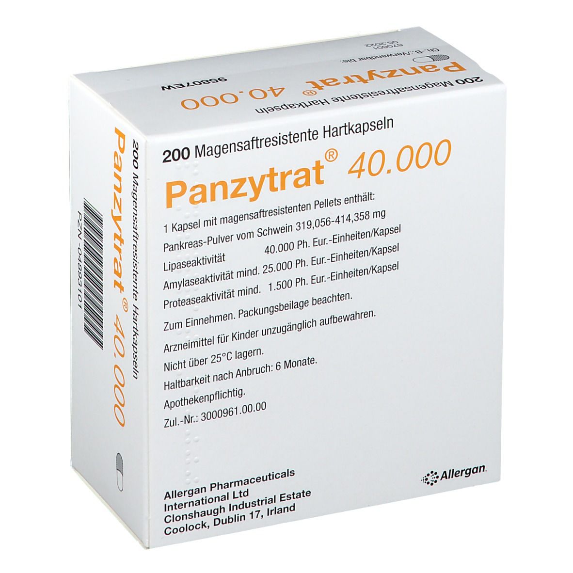 Panzytrat® 40.000 200 St - Shop Apotheke