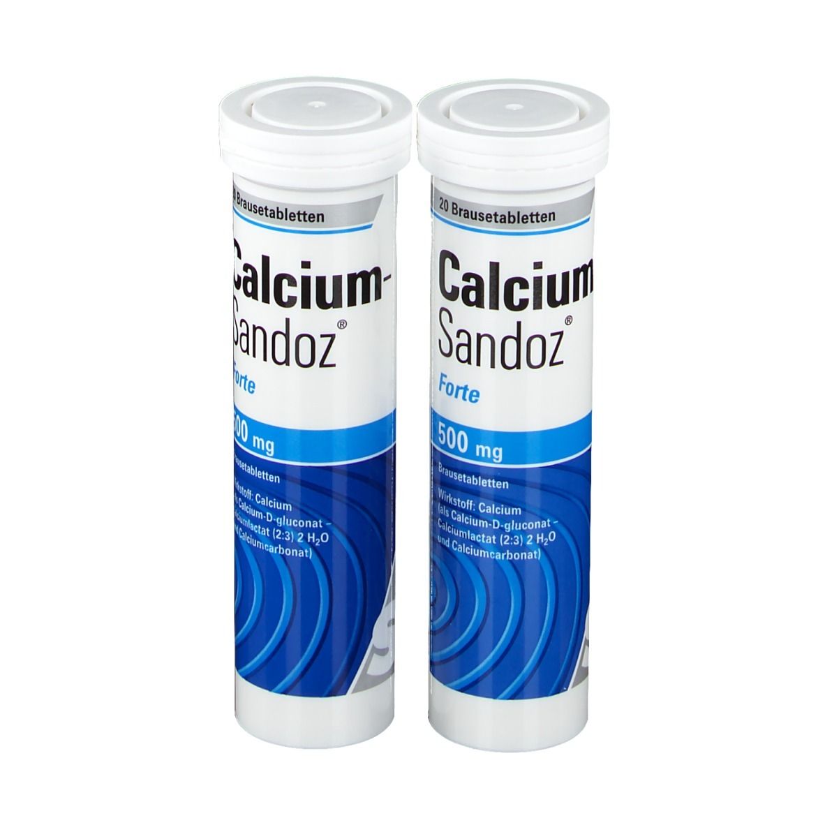 Calcium-Sandoz® Forte 2x20 St - shop-apotheke.com