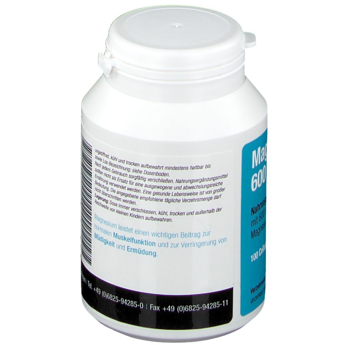 Endima® Magnesium 600 Kapseln 100 St - Shop Apotheke
