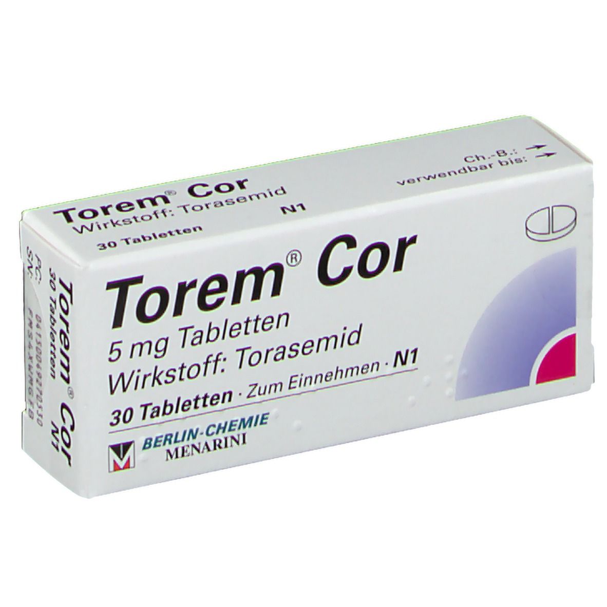 Torem® Cor 30 St mit dem E-Rezept kaufen - Shop Apotheke