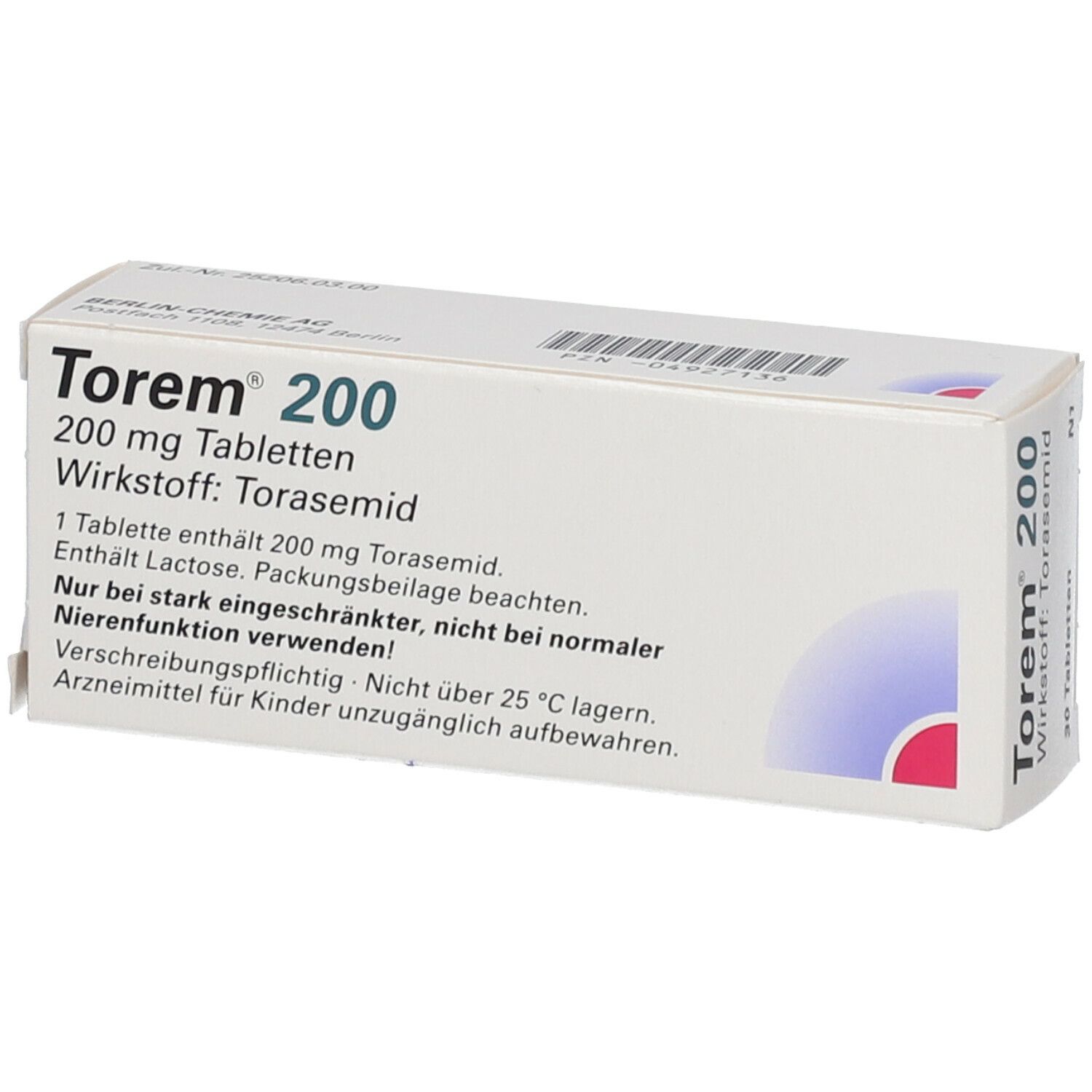 Torem® 200 30 St mit dem E-Rezept kaufen - Shop Apotheke