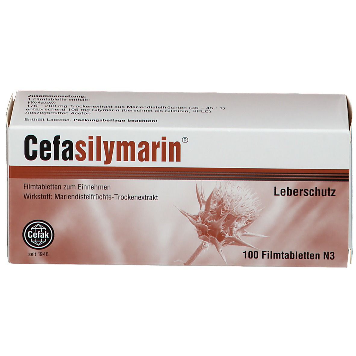 Cefasilymarin® 100 St - Shop Apotheke