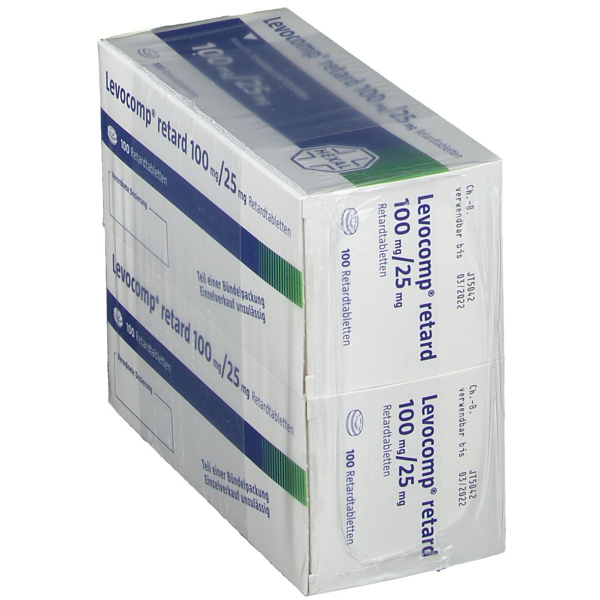 Levocomp® 100 mg/25 mg 1x200 St mit dem E-Rezept kaufen - Shop Apotheke