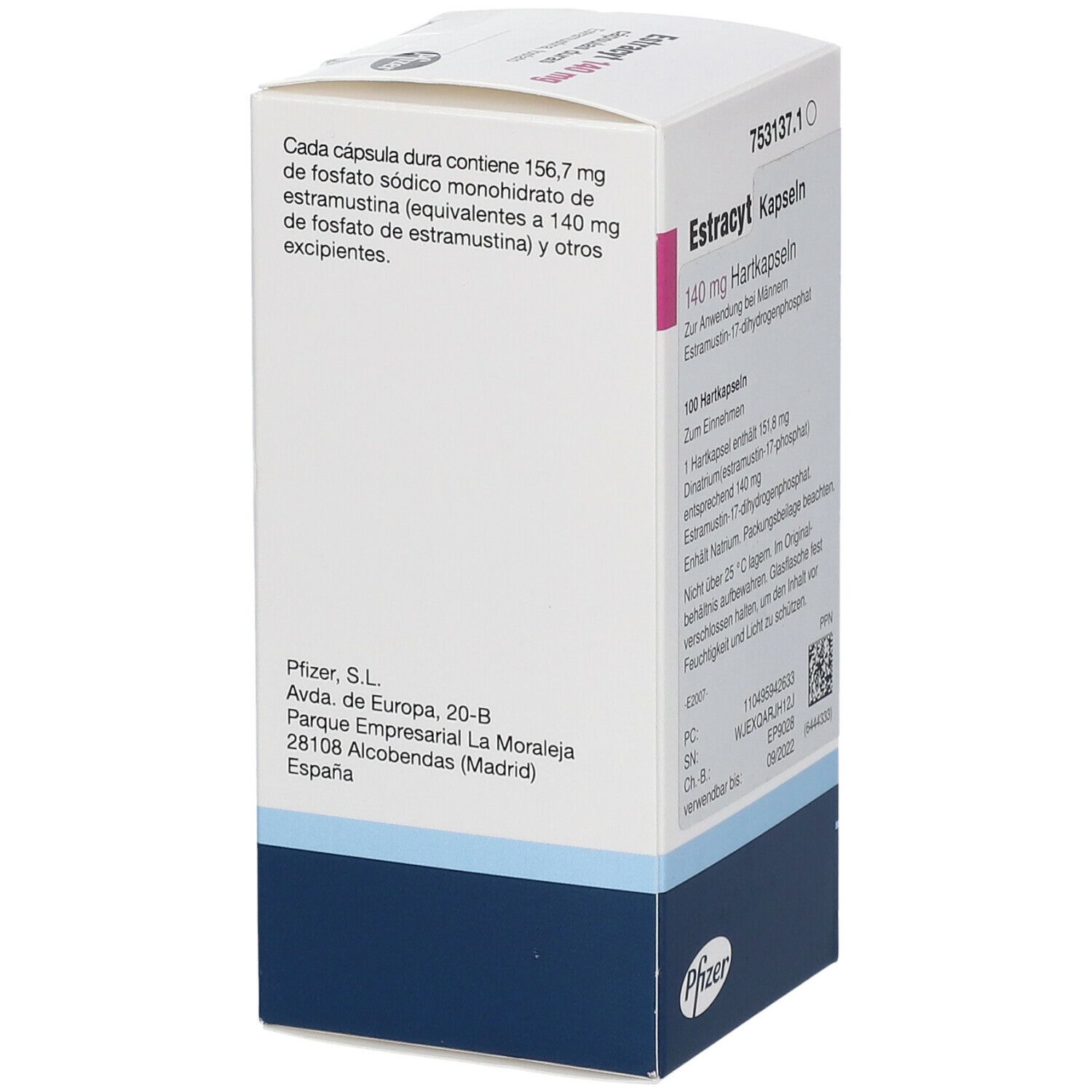 Estracyt 100 St mit dem E-Rezept kaufen - Shop Apotheke