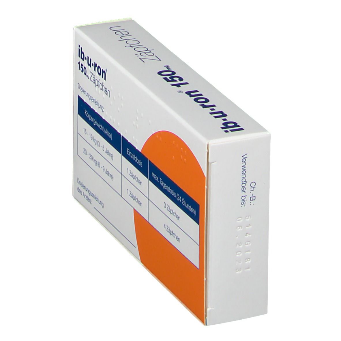 Ib-u-ron® 150 mg 10 St - Shop Apotheke
