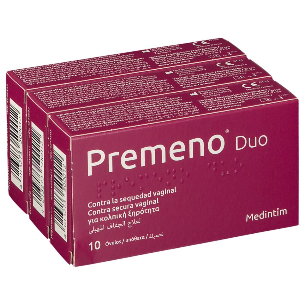 Premeno® Duo Vaginalovula 3x10 St - shop-apotheke.at